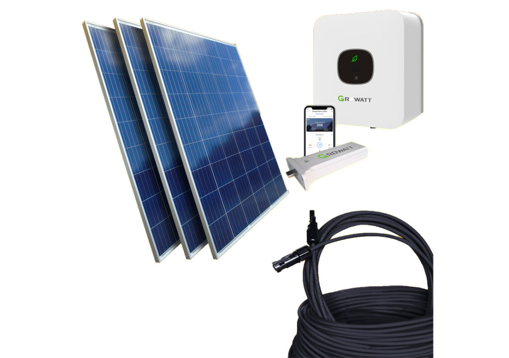 Balkonkraftwerk 750Watt Growatt online kaufen ☀️